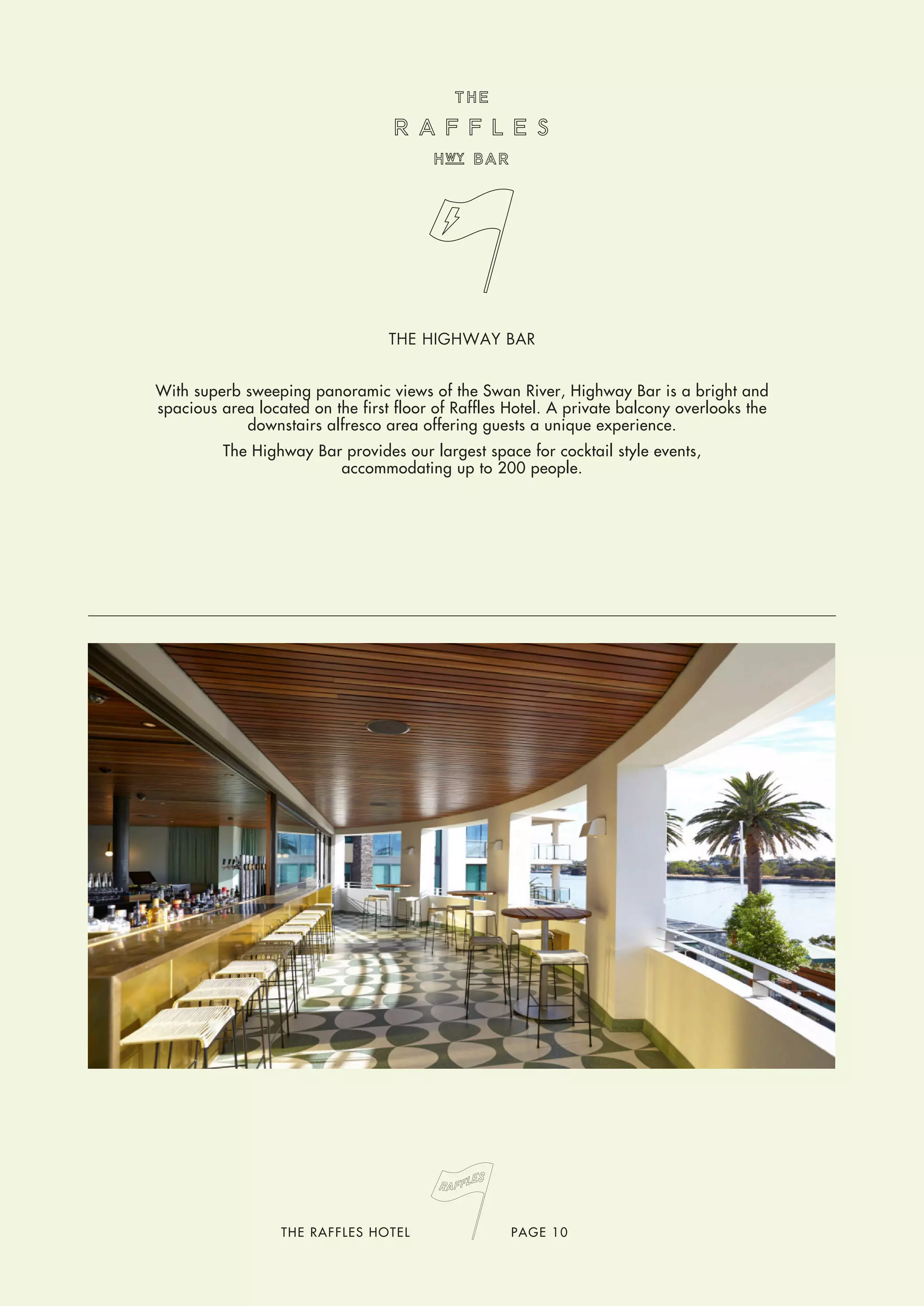 Cocktail Party Venues Perth - Raffles Hotel | PDF