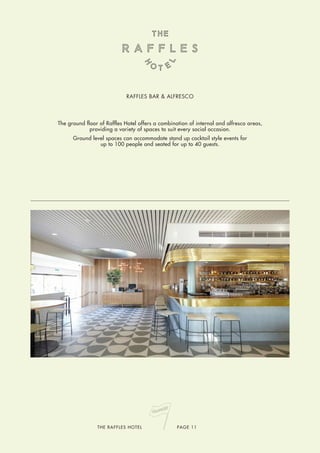 Cocktail Party Venues Perth - Raffles Hotel | PDF