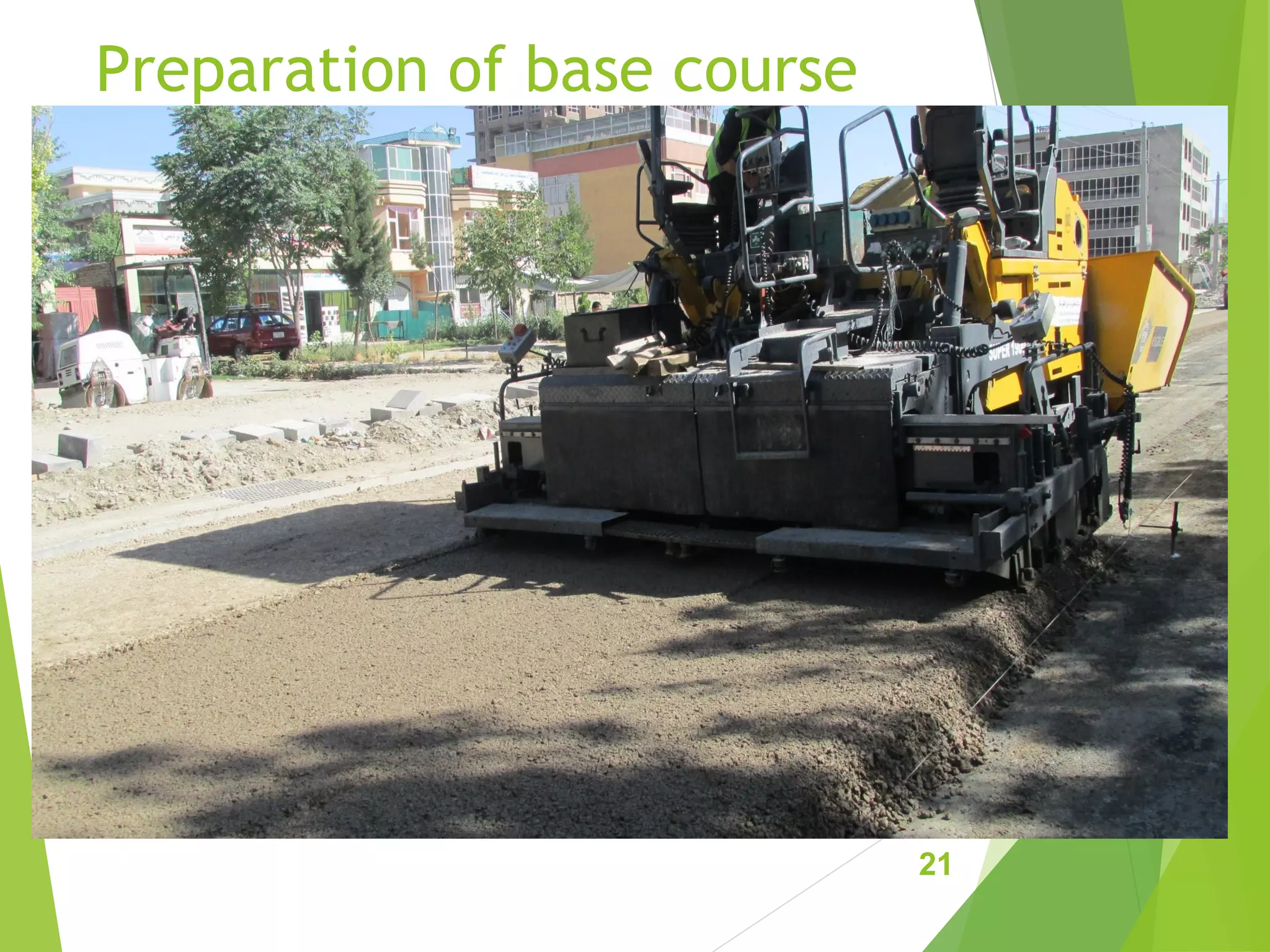 construction of flexible pavement | PPT