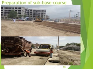 construction of flexible pavement | PPT