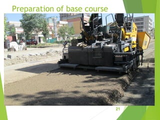 construction of flexible pavement | PPT