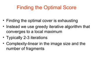 Rafi Zachut's slides on class specific segmentation | PPT