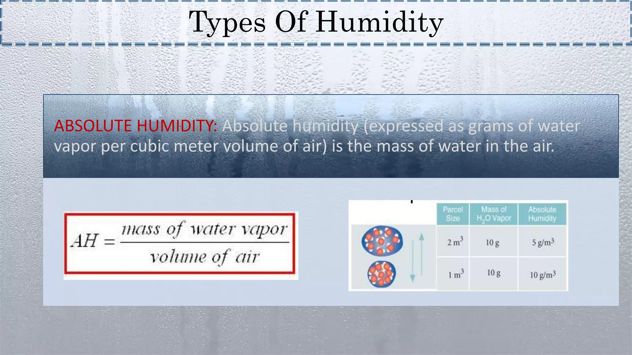 Humidity | PPTX