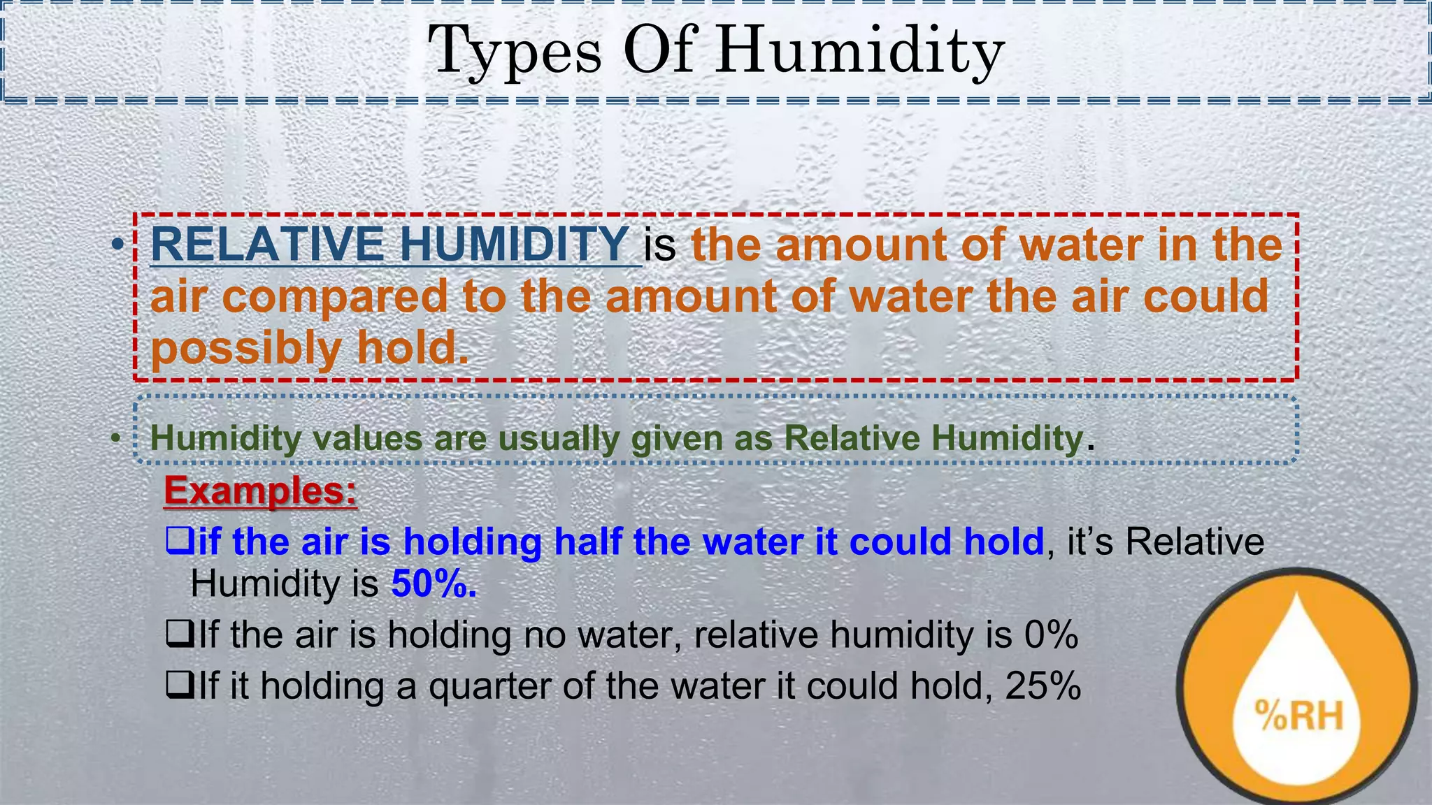 Humidity | PPTX