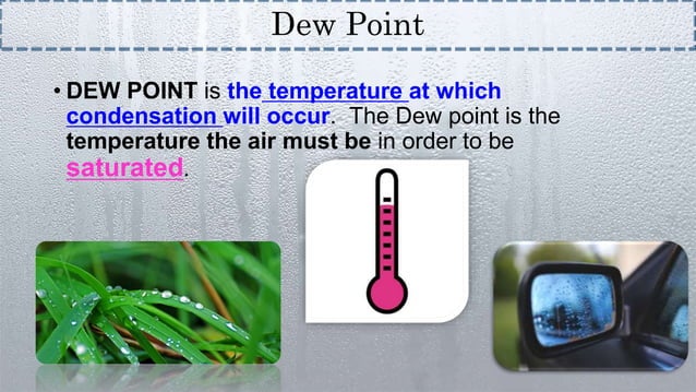 Humidity | PPTX | Weather | Science