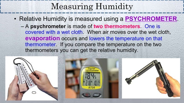 Humidity | PPTX | Weather | Science