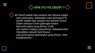 Filosofi Manusia | PPT