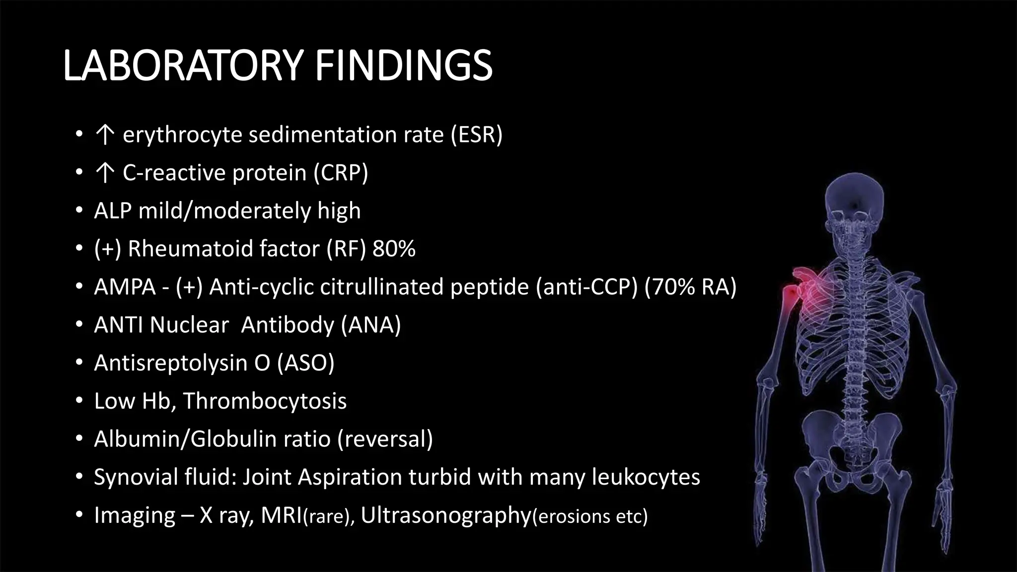 Rheumatoid Arthritis Disease Presentation | PPTX