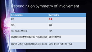 Rheumatoid Arthritis Disease Presentation | PPTX