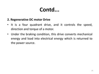Electric drive systems in Robotics | PPTX