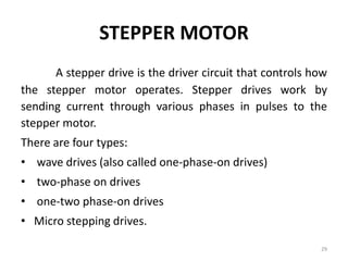 Electric drive systems in Robotics | PPTX