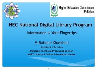 HEC Digital Library | PPT
