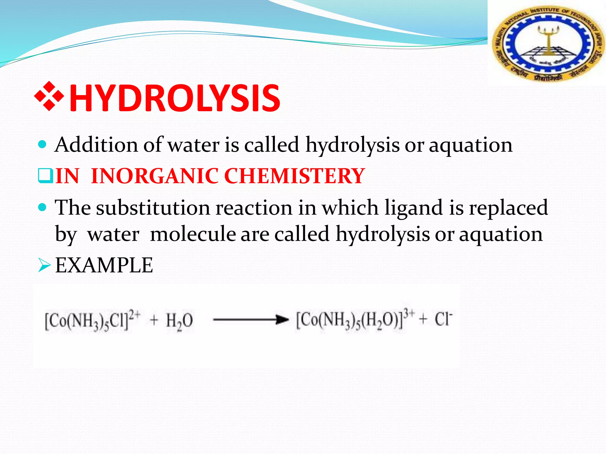 BASE HYDROLYSIS AND FACTOR EFFECTING EFFECTING BASE HYDROLYSIS | PPTX
