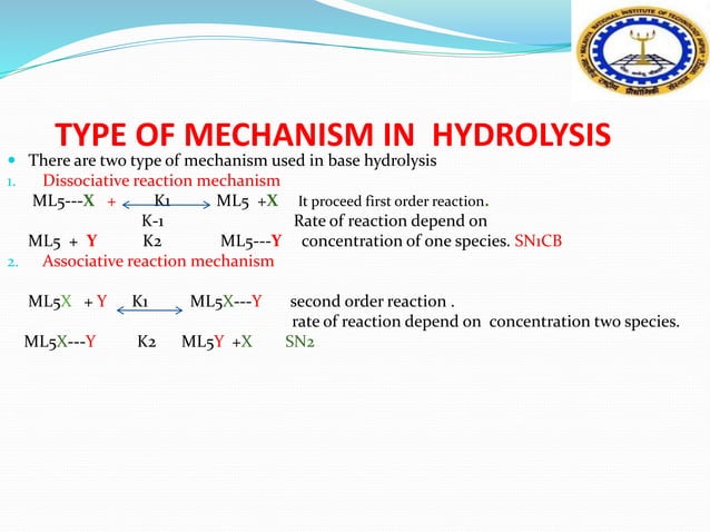 BASE HYDROLYSIS AND FACTOR EFFECTING EFFECTING BASE HYDROLYSIS | PPTX ...