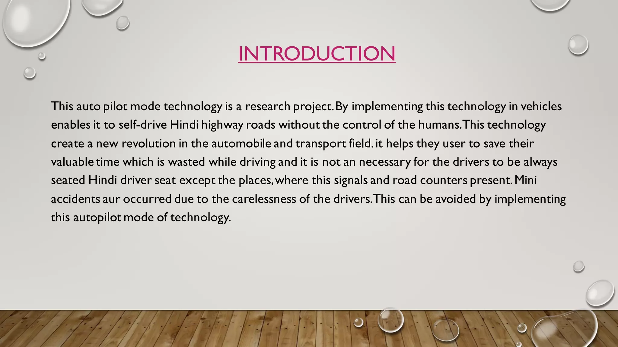 DRIVERLESS CAR PPT PRESENTATION | PDF