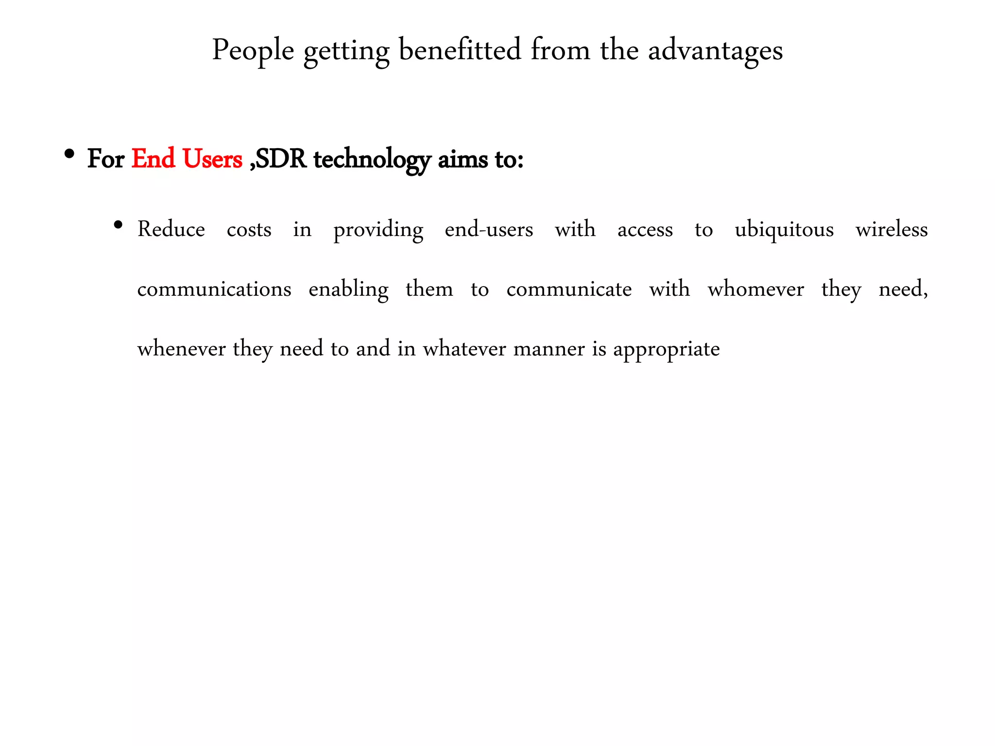 Unit 1 Introduction To Software Defined Radios Pptx Operating Systems Computer Software