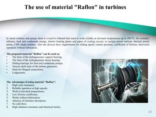 Antifriction material Raflon | PPTX