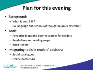 Readers' advisory resources | PPT | Free Download