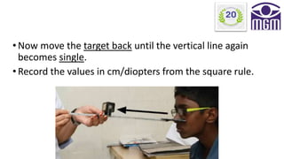 RAF RULAR PPT PRESENTATION. Near point of Accommodation & Near point of ...