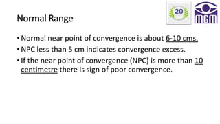 RAF RULAR PPT PRESENTATION. Near point of Accommodation & Near point of ...