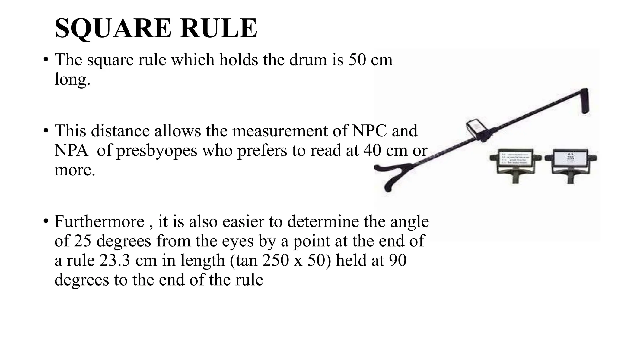 RAF RULE FOR CALCULATING NEAR POINT OF ACCOMMODATION AND NEAR POINT OF ...