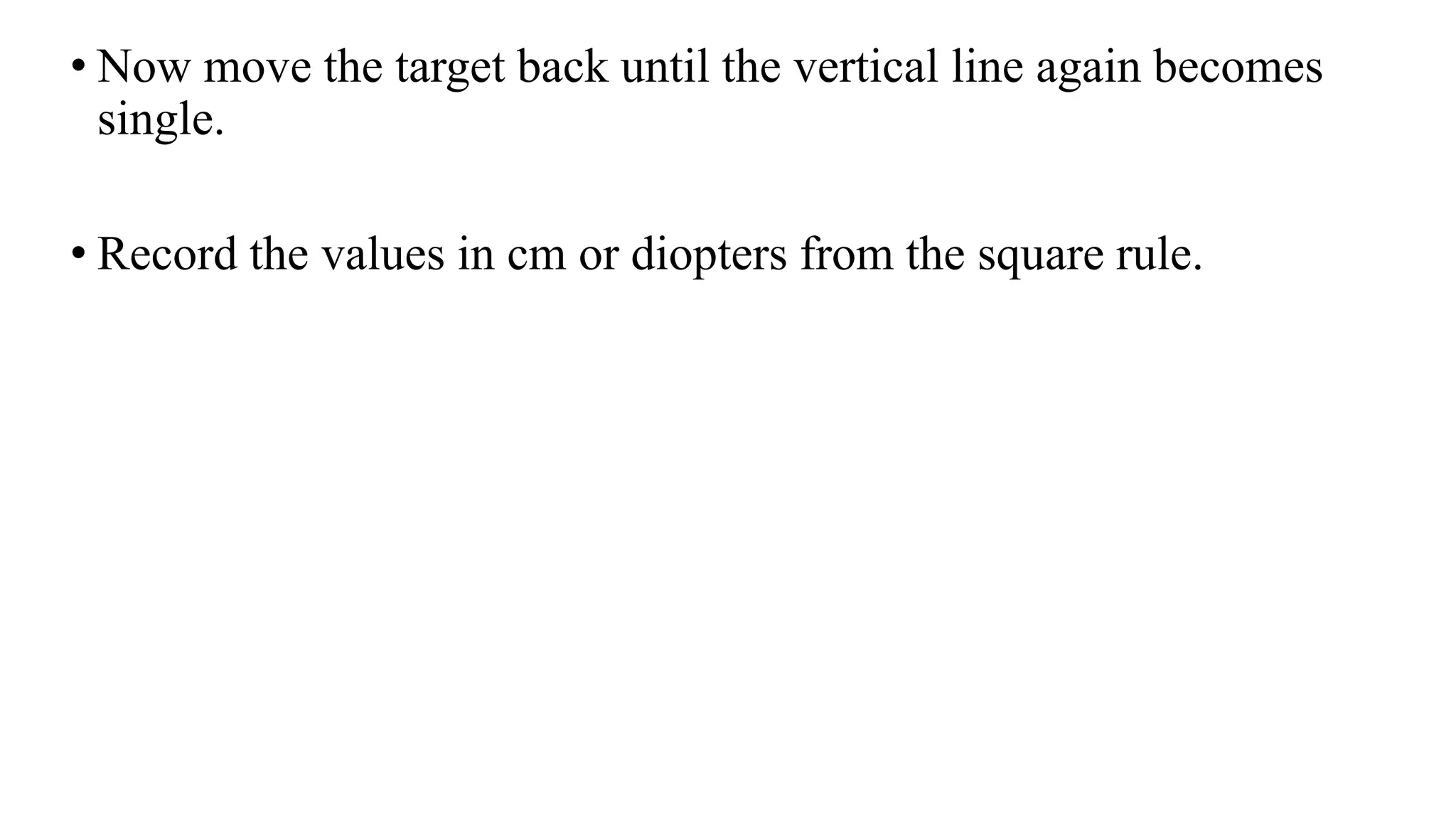 RAF RULE FOR CALCULATING NEAR POINT OF ACCOMMODATION AND NEAR POINT OF ...