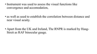 RAF RULE FOR CALCULATING NEAR POINT OF ACCOMMODATION AND NEAR POINT OF ...