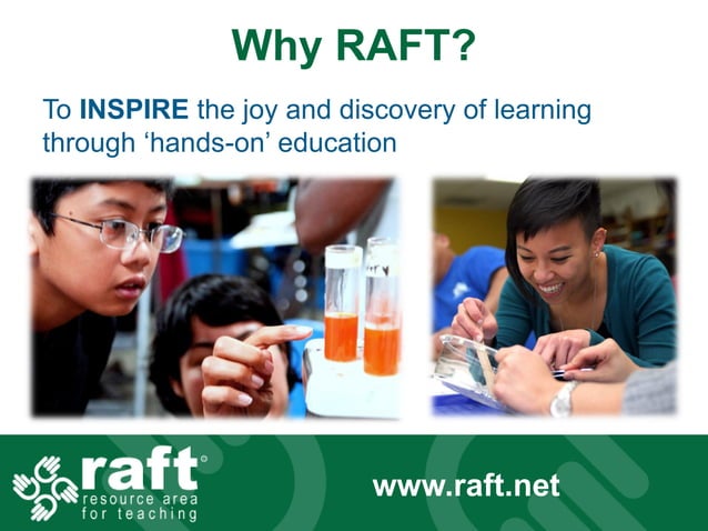 RAFT - IEEE GOLD Volunteer Information Evening Nov 2013 | PPT