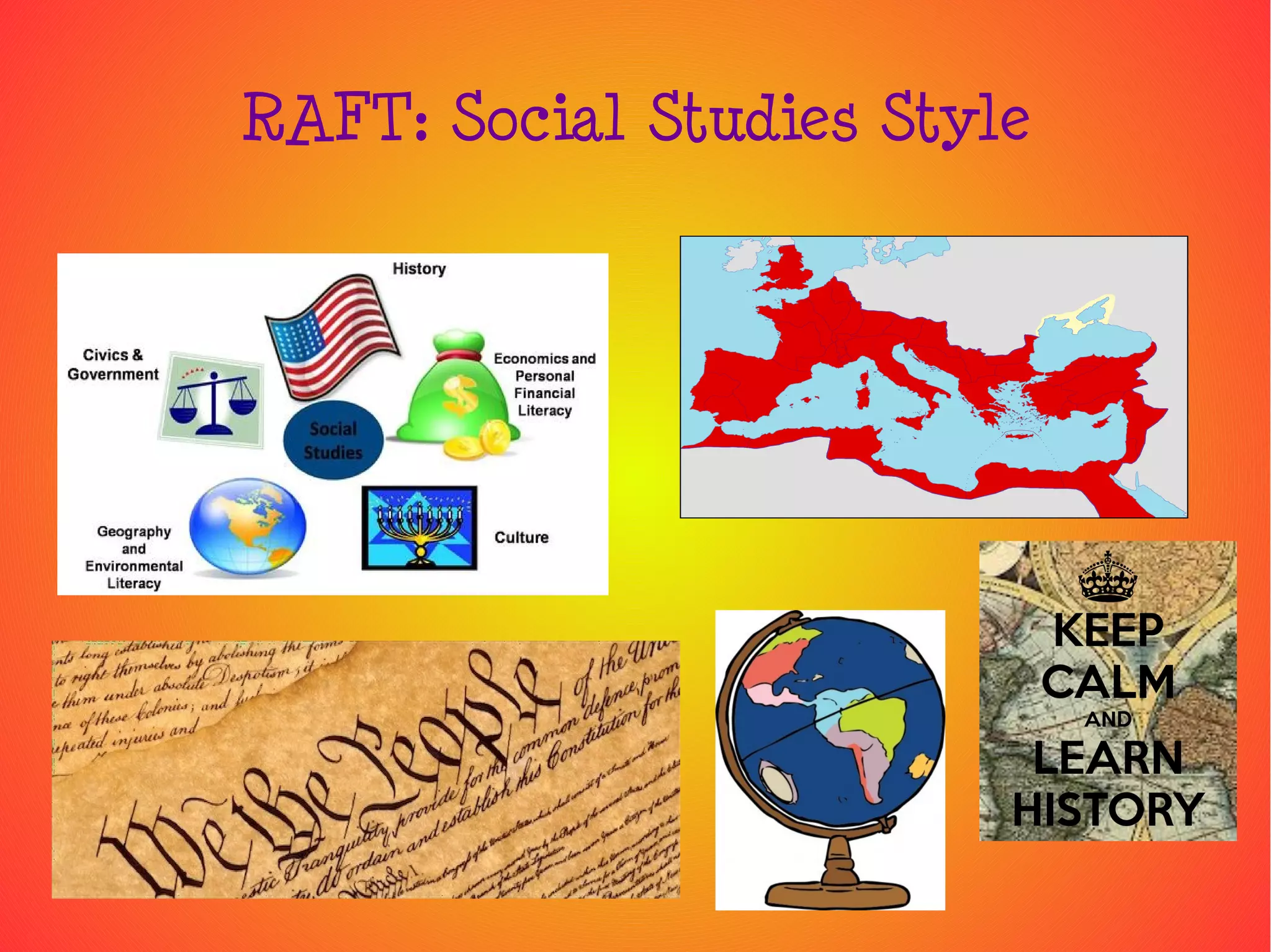 RAFT for Social Studies | ODP