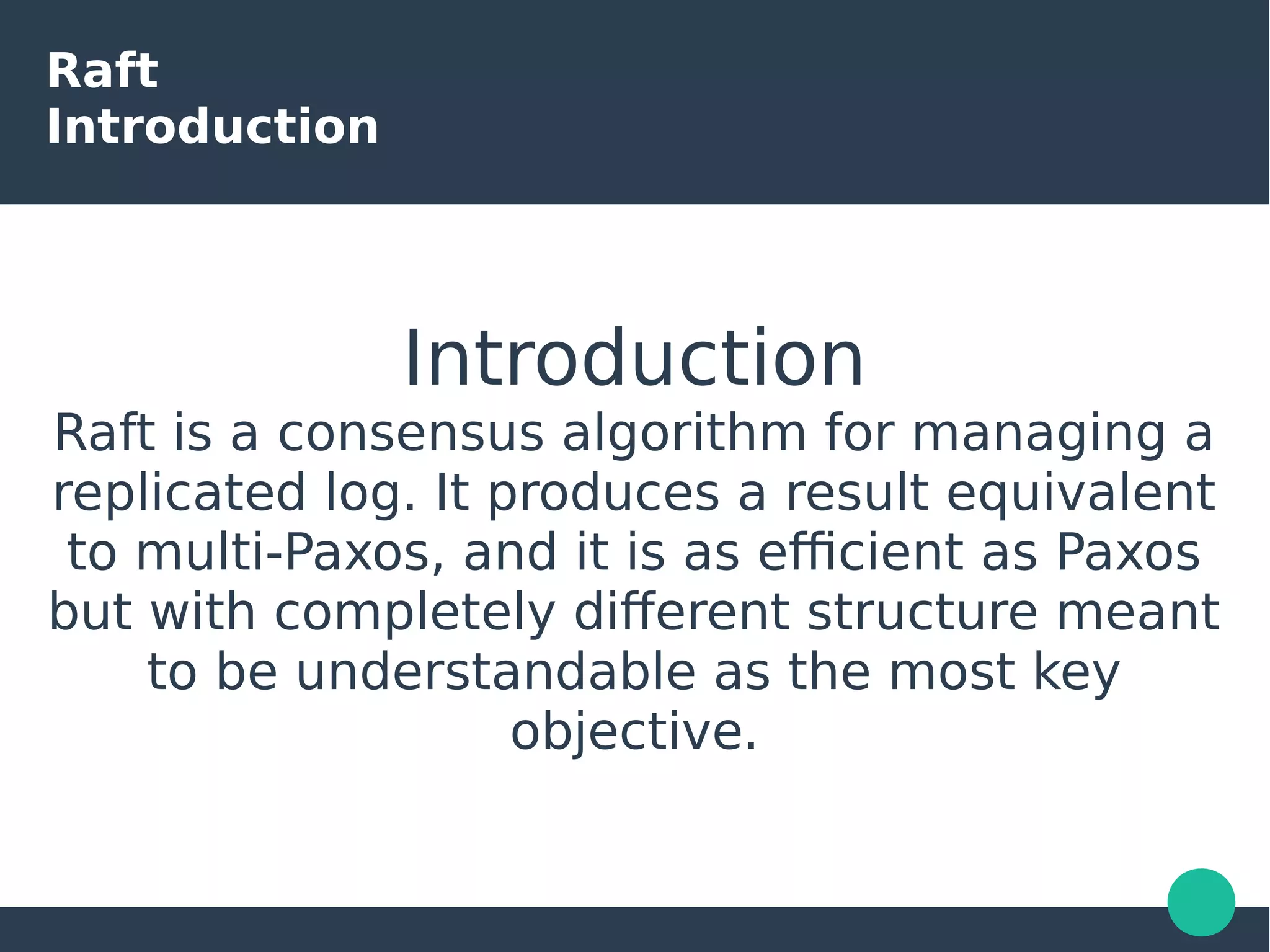 Introduction To Raft Algorithm Pdf Operating Systems Computer