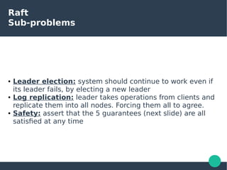 Introduction to Raft algorithm | PDF
