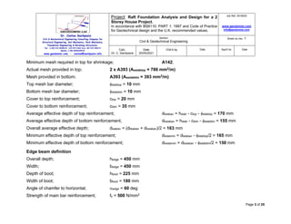 Sachpazis: Raft Foundation Analysis and Design for a two Storey House ...