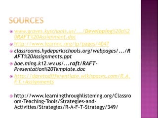 Raft powerpoint | PPTX