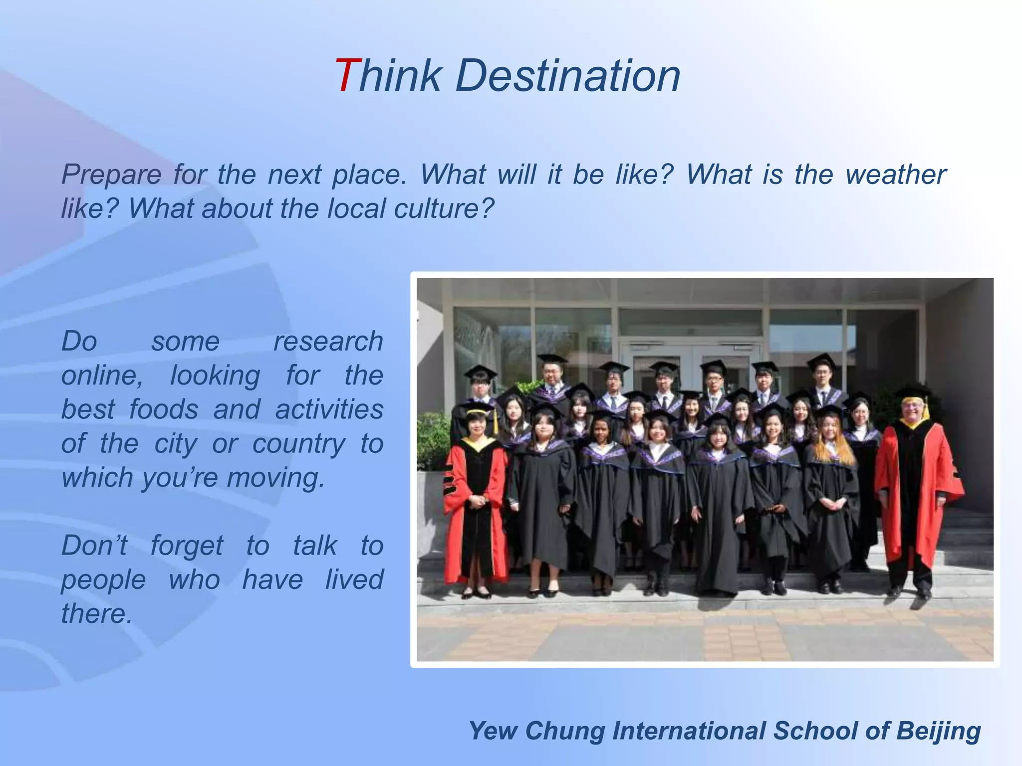 Crafting a RAFT: How to Transition Effectively from International ...