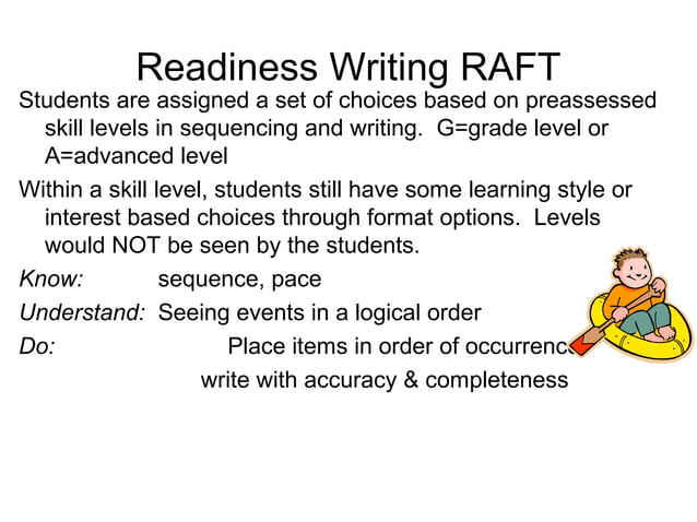 RAFT for Education | PPT