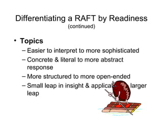 RAFT for Education | PPT