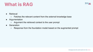 Applying Retrieval-Augmented Generation (RAG) to Combat Hallucinations in GenAI | PPT