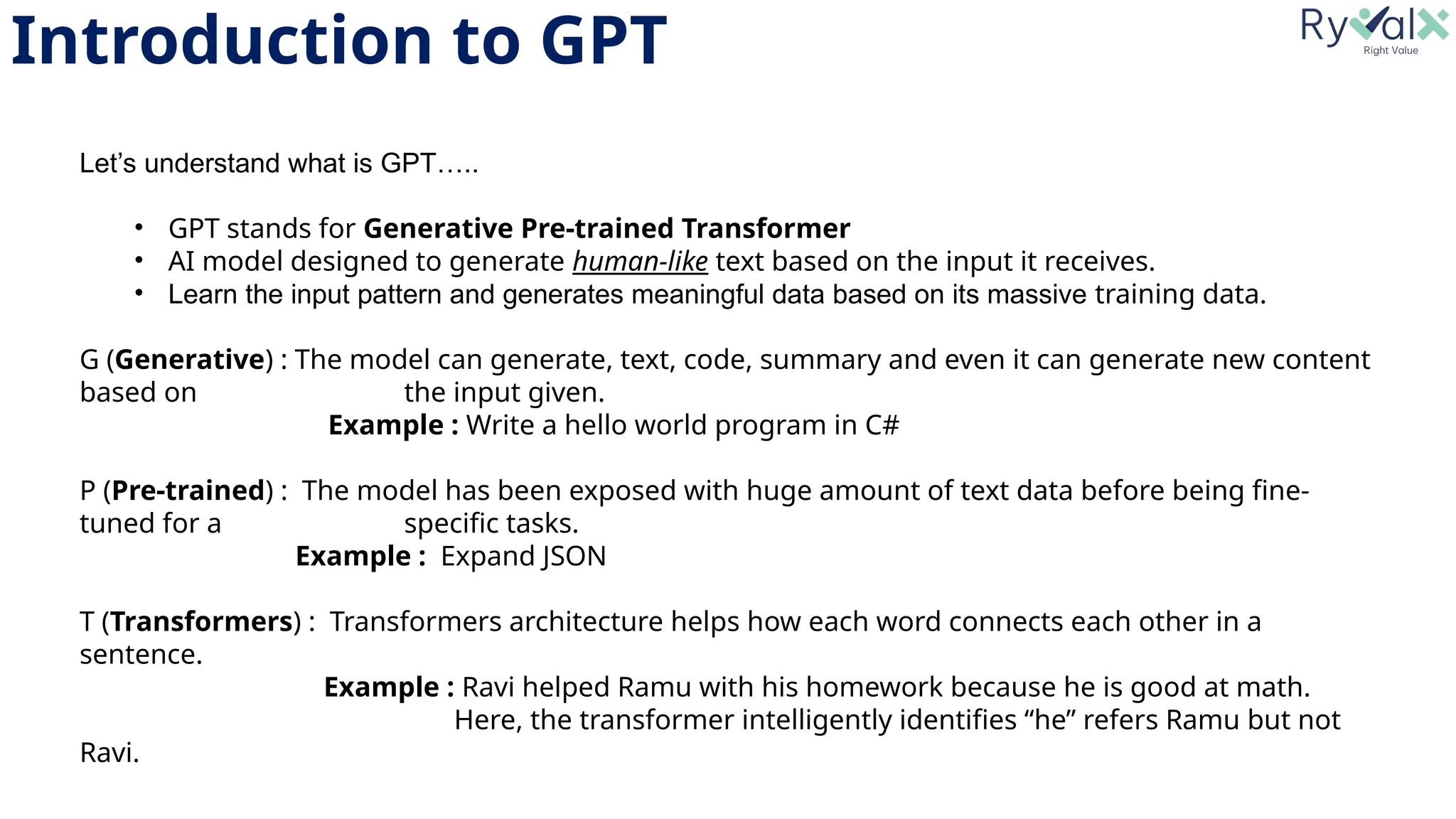 GPT, LLM, RAG, and RAG in Action: Understanding the Future of AI-Powered Information Retrieval | PPT