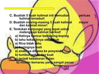 Ragam kalimat | PPTX