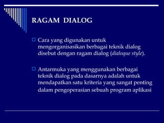 Ragam dialog | PPT