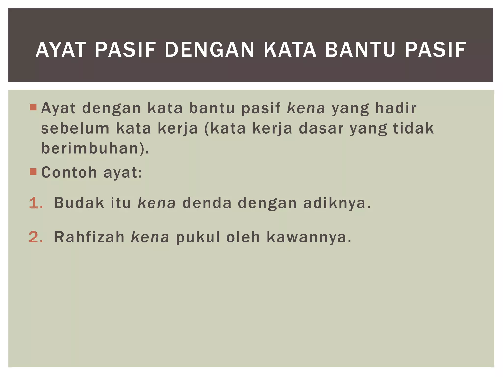 Ragam ayat - Sintaksis Bahasa Melayu | PPTX