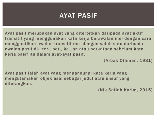 Ragam ayat - Sintaksis Bahasa Melayu | PPTX