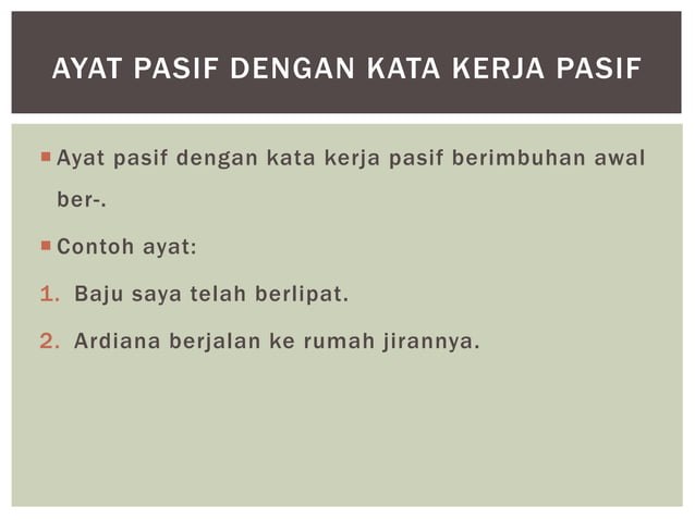 Ragam ayat - Sintaksis Bahasa Melayu | PPTX