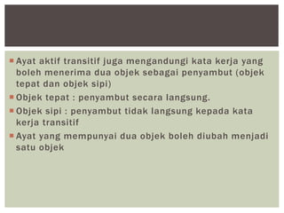 Ragam ayat - Sintaksis Bahasa Melayu | PPTX