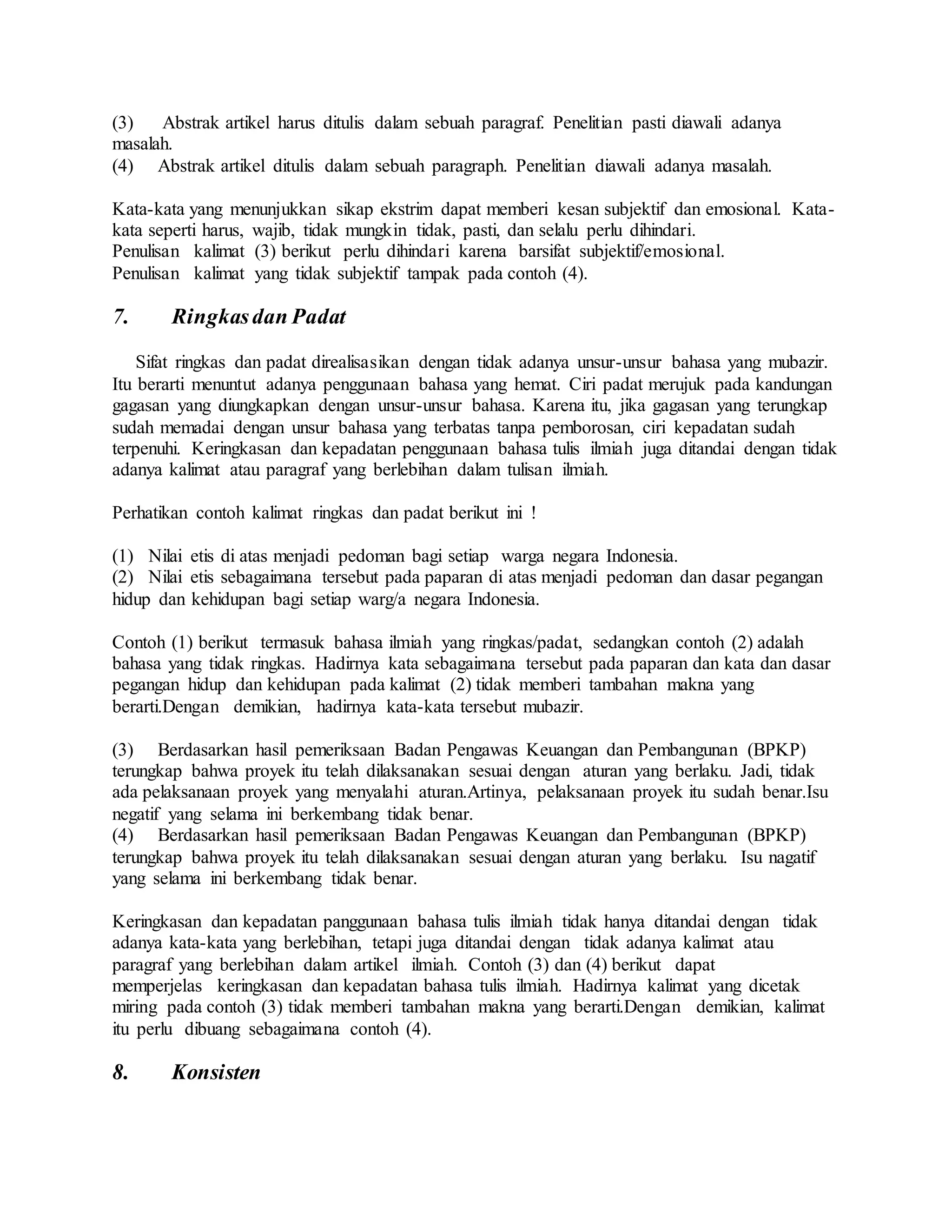 Ragam bahasa ilmiah | DOCX
