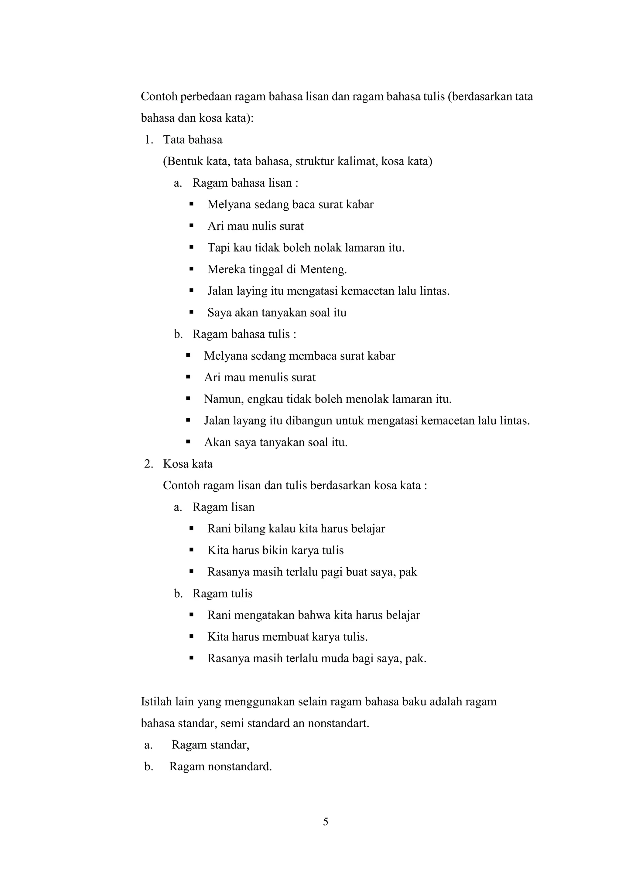 Ragam Dan Laras Bahasa ( Bahasa Indonesia ).docx