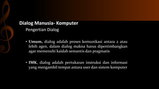 Ragam dialog | PPTX