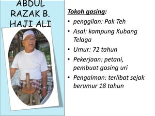 Ragam Hias Permainan Tradisional (Gasing) | PPTX