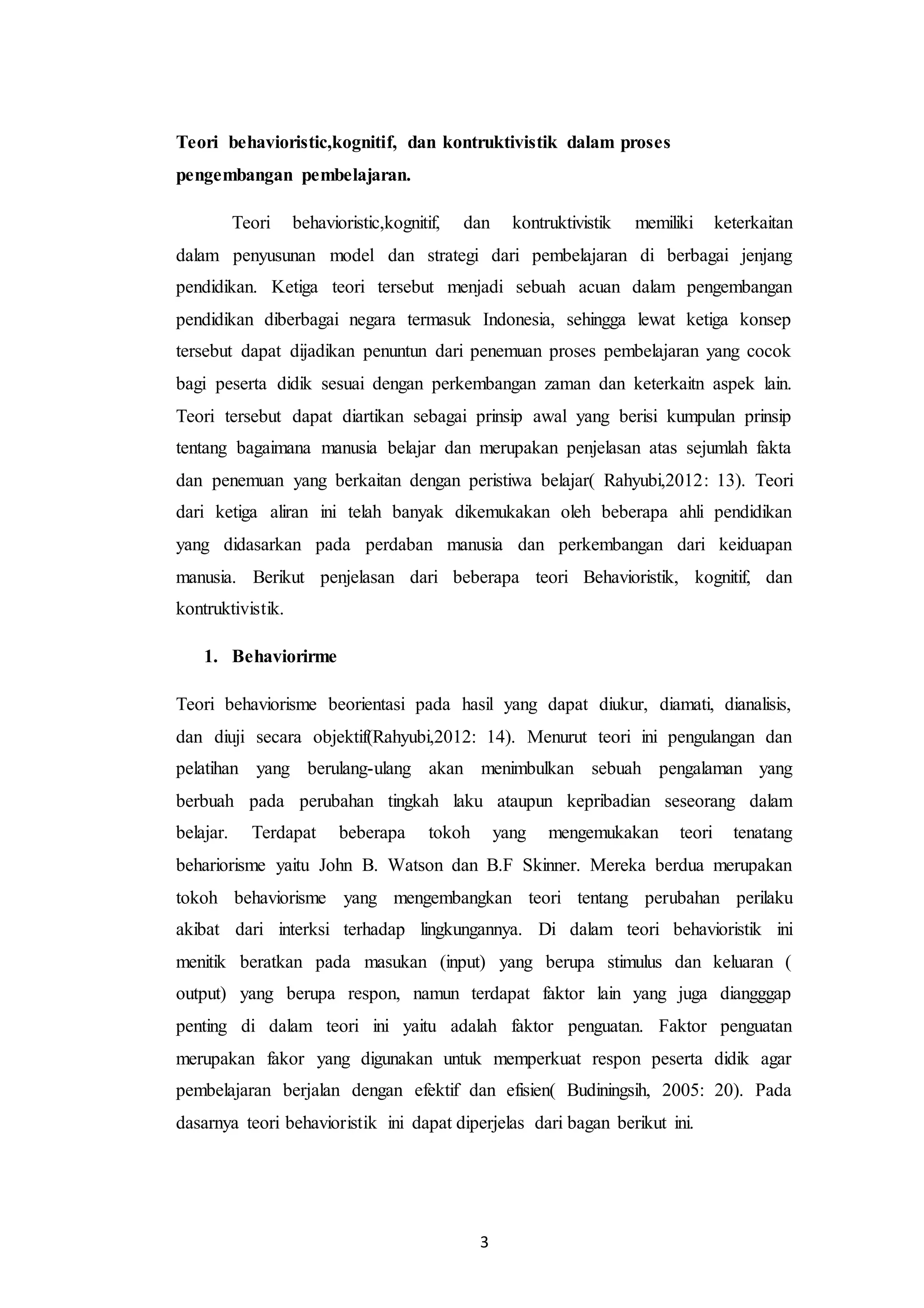Ragam model dan sintaknya pembeljaran yang dikembangkan berdasrkan ...