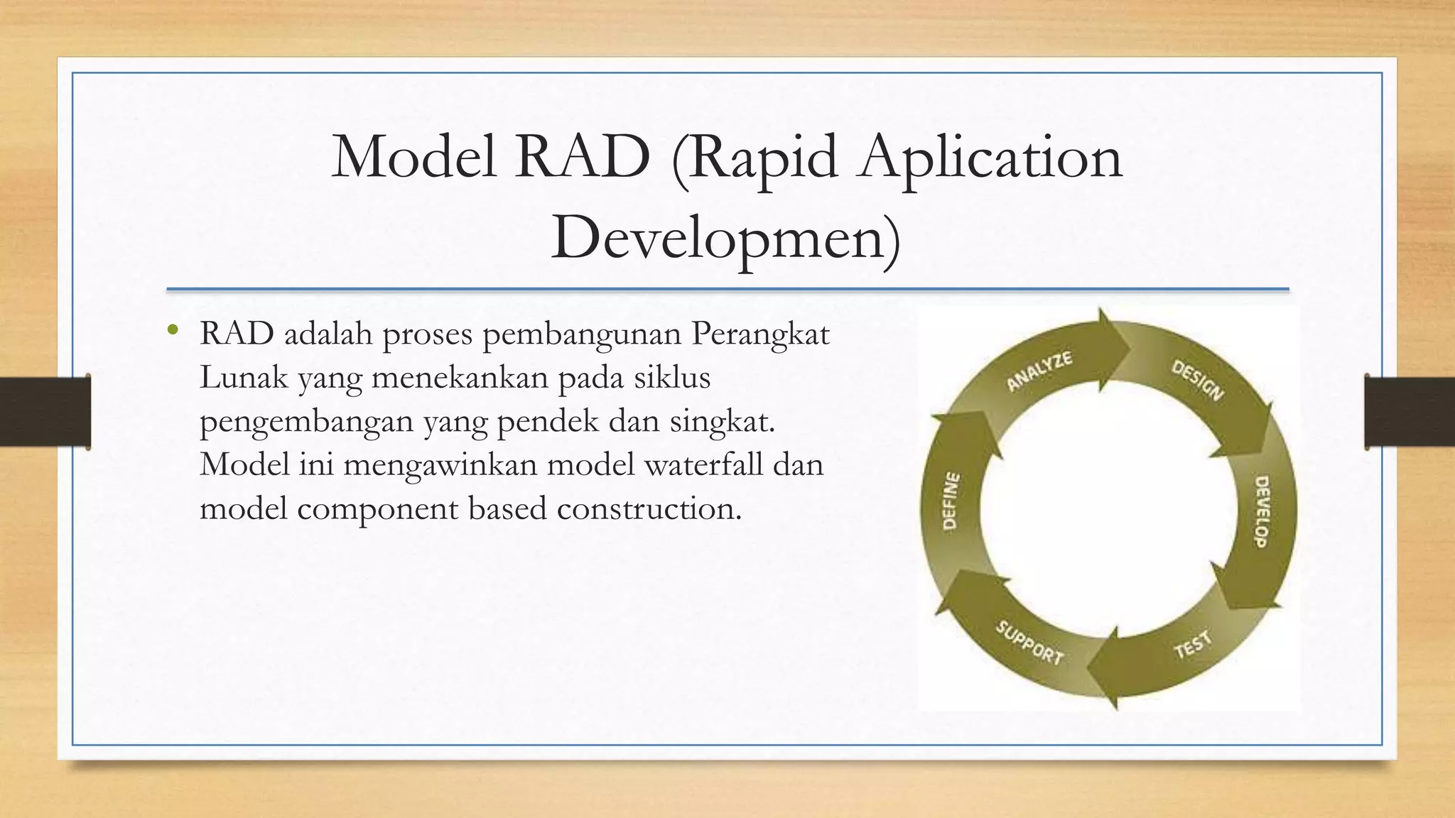 Ragam Model Proses Perangkat Lunak | PPTX